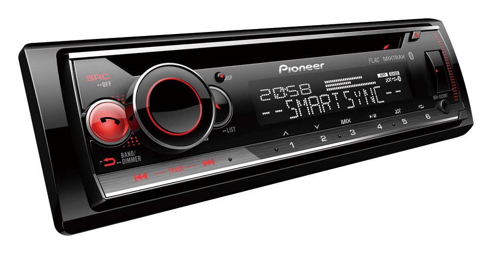 Pioneer DEH-S520BT Ραδιο CD/ USB/ Aux-In Με Ισχύ 4x 50Watt 3CRA