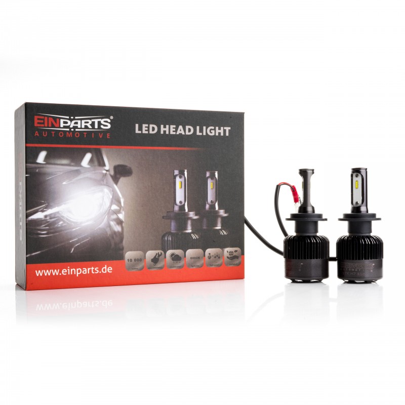 H7 LED 6000K FLIP CHIP USA 9-32V